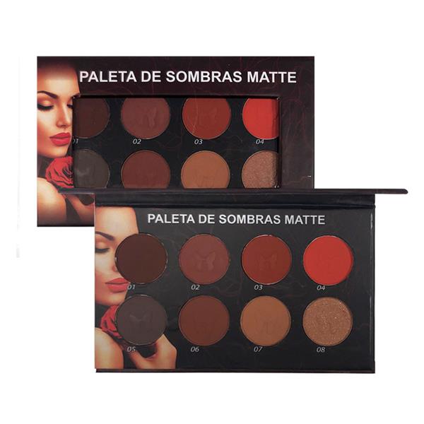 Paleta 8 Cores Matte Ludurana | Mais Vaidosa - Paleta 8 Cores Matte ...