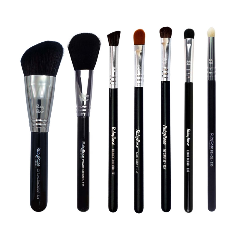 Kit Ruby Rose Pincel Linha Profissional 20 Pincéis Maquiagem | Mais ...