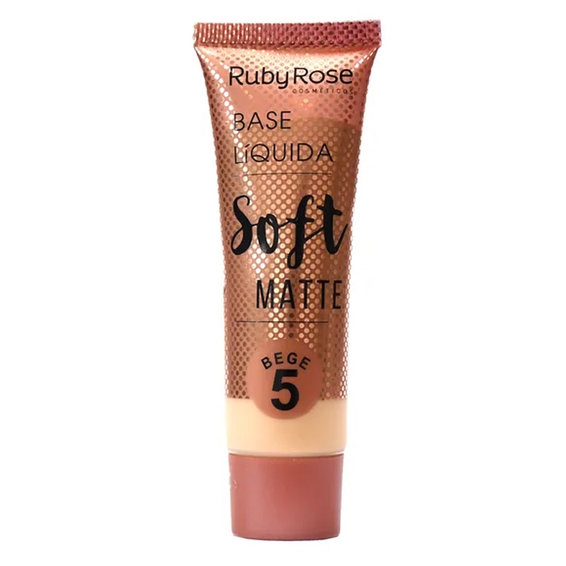 Base Líquida Soft Matte Ruby Rose | Mais Vaidosa - Base Líquida Soft ...