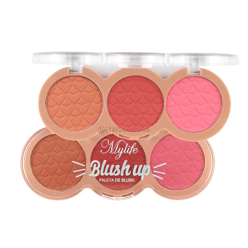 Trio de Blushes My Life | Mais Vaidosa - Trio de Blushes My Life Cor 02 ...