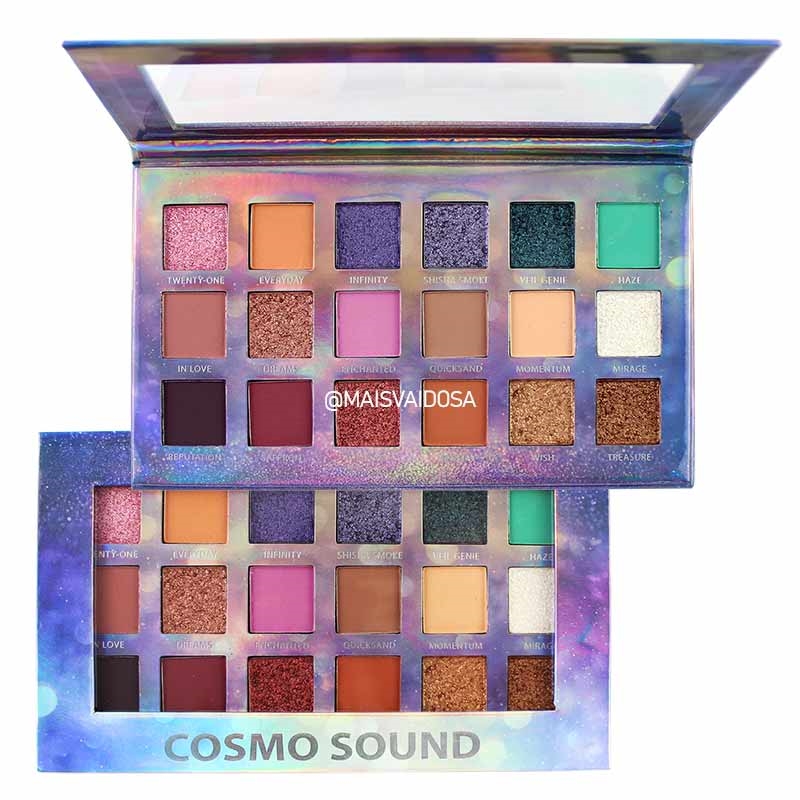 Paleta de Sombra Cosmo Sound Ruby Rose | Mais Vaidosa - Paleta de ...