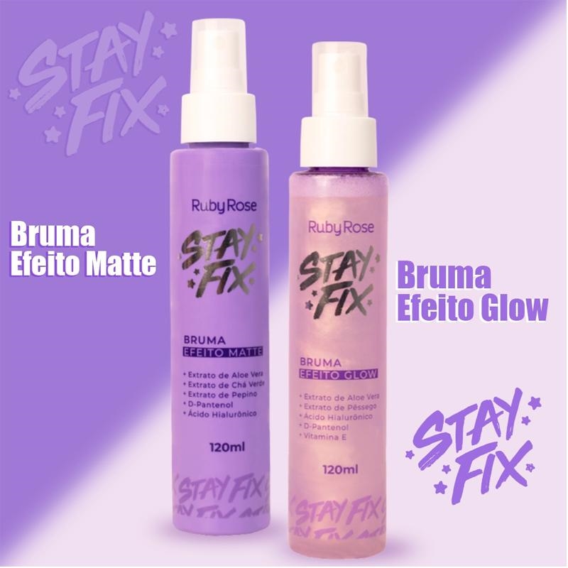 Bruma Efeito Matte Stay Fix Ruby Rose 120ml | Mais Vaidosa - Bruma Efeito Matte Stay Fix Ruby ...
