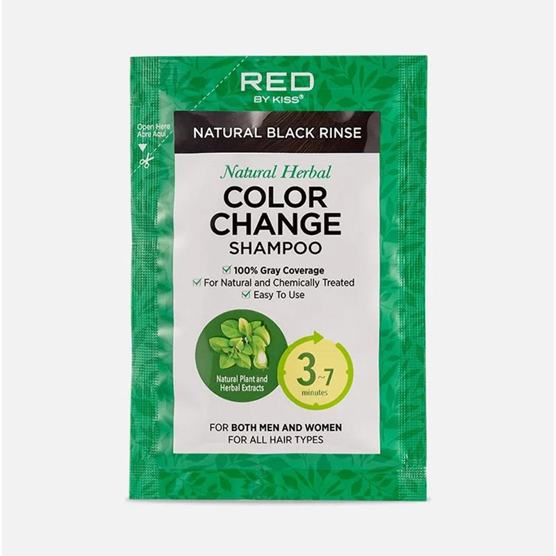 Shampoo Tonalizante Color Change Shampoo Preto - Kiss New York ...