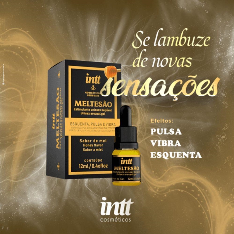 Gel Estimulante Beijável Meltesão Intt Cosméticos | Mais Vaidosa - Gel ...