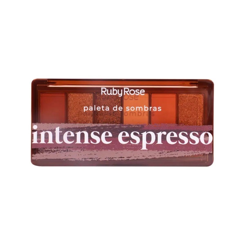 Paleta de Sombras Intense Espresso Ruby Rose | Mais Vaidosa - Paleta de Sombras Intense Espresso ...