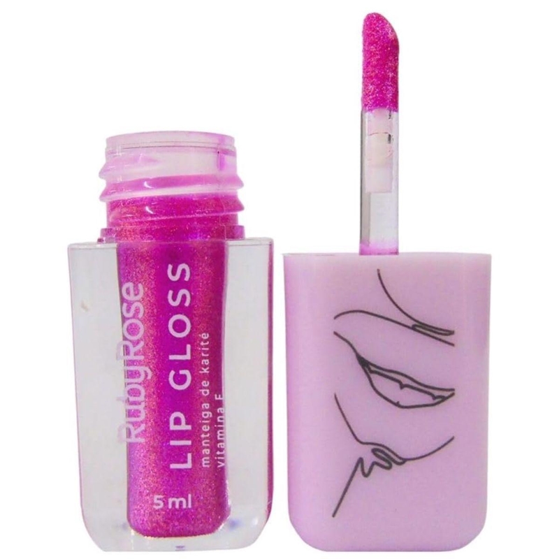 Lip Gloss Ruby Rose 5ml | Mais Vaidosa - Lip Gloss Ruby Rose 5ml - Ruby ...