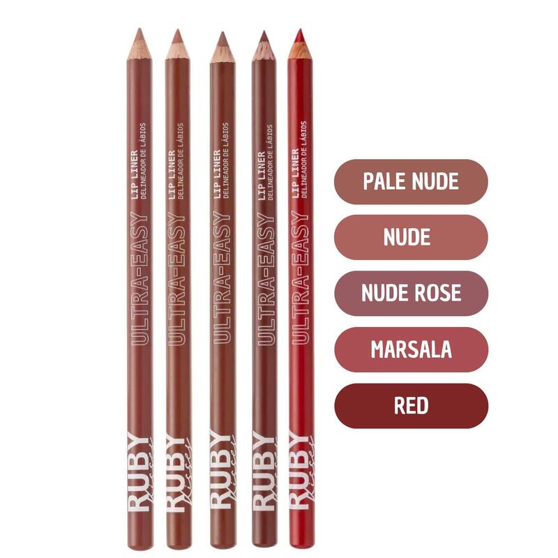 Kit Modelo 05 c/ 5 Lápis Labiais Ultra Easy Ruby Kisses| Mais Vaidosa - Kit Modelo 05 c/ 5 Lápis ...